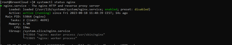 How To Install Nginx On Centos 9 Stream Greencloud Documentation