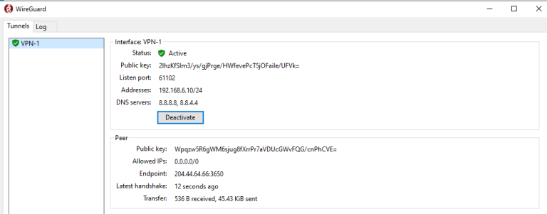 How To Install And Configure Wireguard Client On Windows Greencloud Documentation