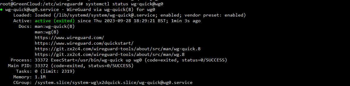 How To Install And Configure Wireguard Vpn Server On Ubuntu 2204 Greencloud Documentation