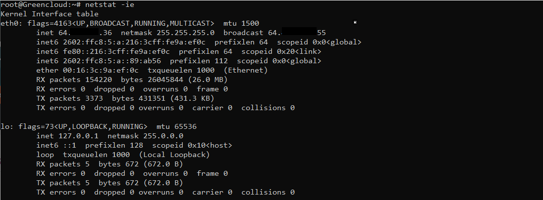 How To Use 20 Netstat Commands For Linux Network Management Greencloud Documentation