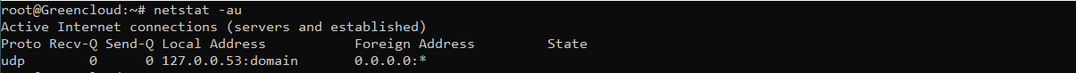 How To Use 20 Netstat Commands For Linux Network Management Greencloud Documentation 