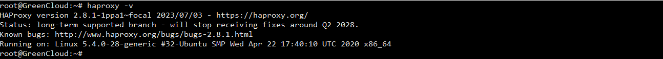 How To Install And Configure Haproxy On Ubuntu 2204 Greencloud Documentation