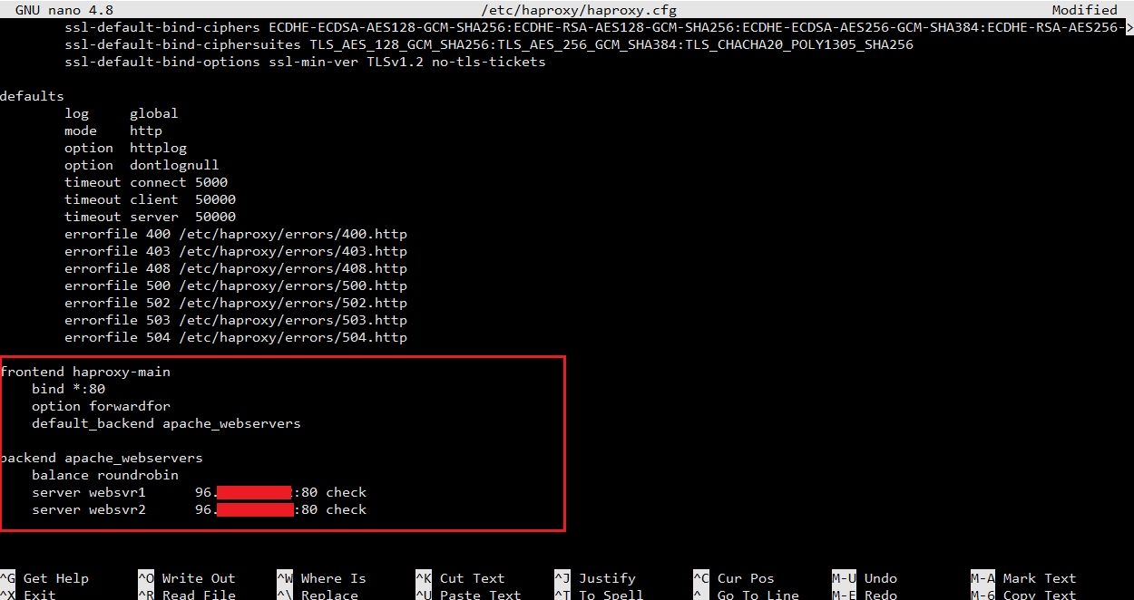How To Install And Configure Haproxy On Ubuntu 2204 Greencloud Documentation