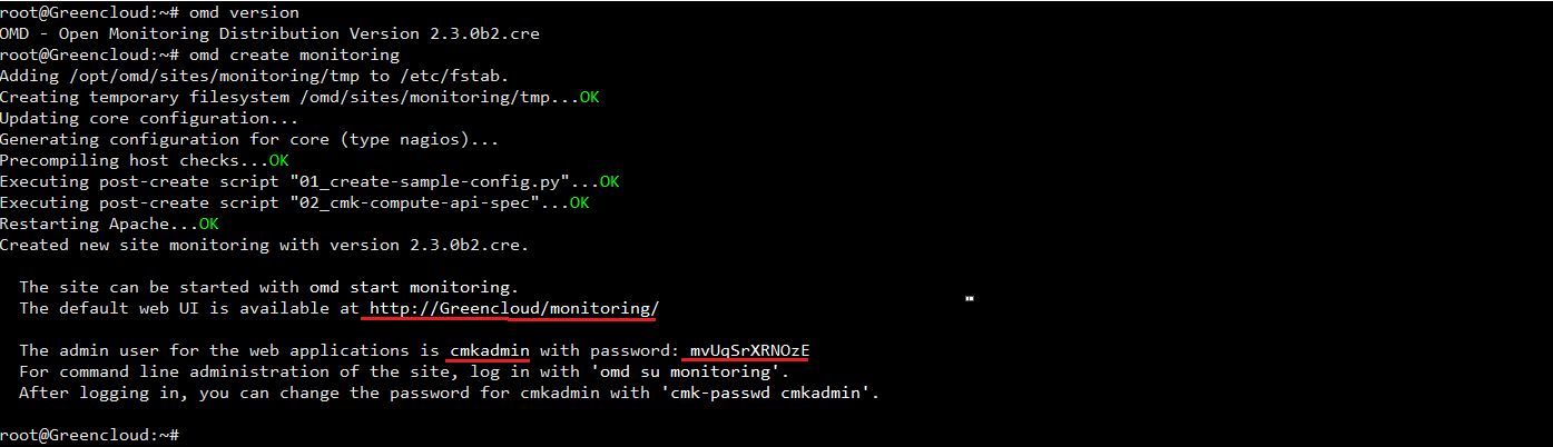 How To Install Checkmk On Ubuntu 2204 Lts Greencloud Documentation