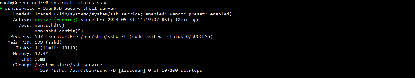 How To Fix The Ssh Connection Refused” Error On Linux Greencloud Documentation