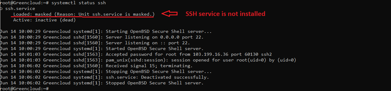 How To Fix The Ssh Connection Refused” Error On Linux Greencloud Documentation